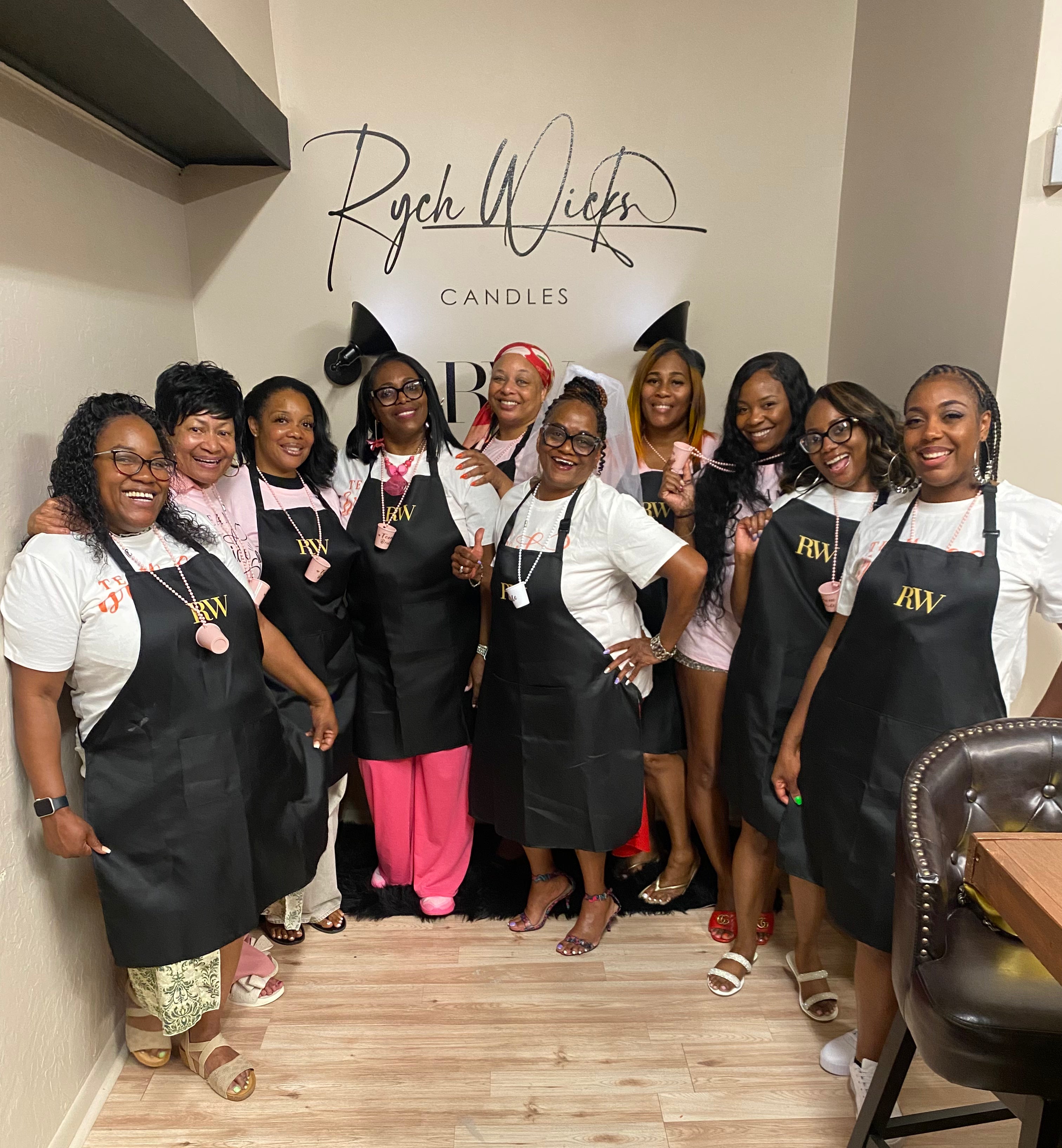 Large Party Rych Experience (8-12 Persons) – Rych Wicks Candles